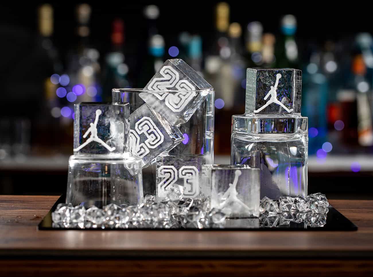 Custom Engraved Cubes - Ice Lab
